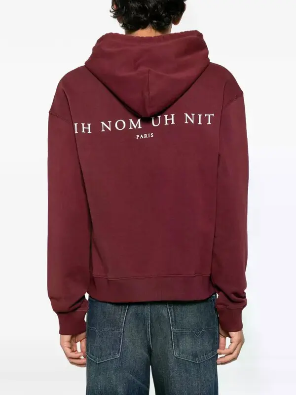 IH NOM UH NIT Graphic-print Logo-print Hoodie