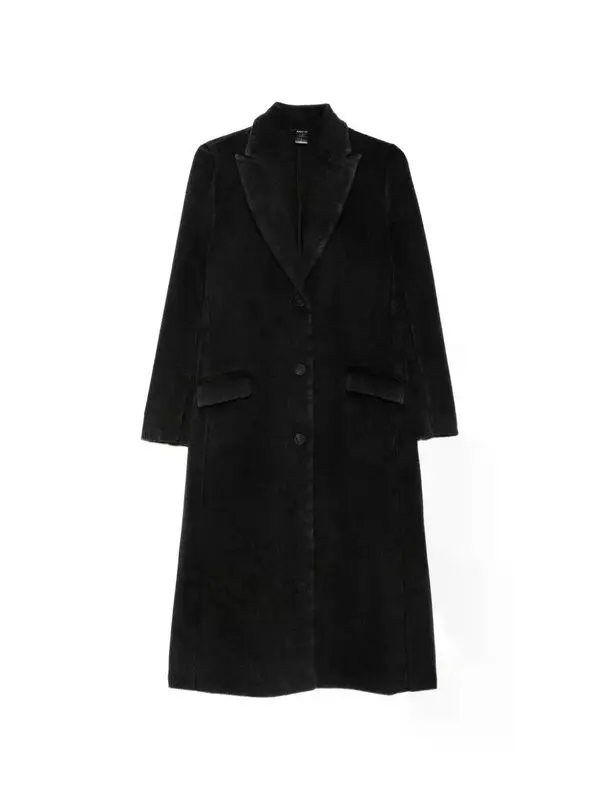 Avant Toi Single-breasted Notched-lapels Coat - Grey