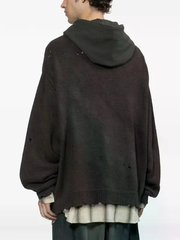 Mihara Yasuhiro Triple Layered Hoodie