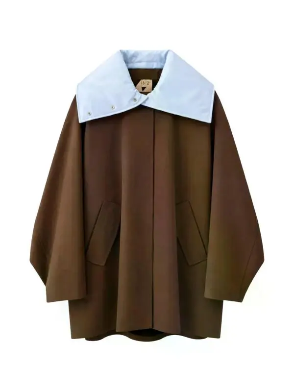 N°21 Oversized-collar Coat