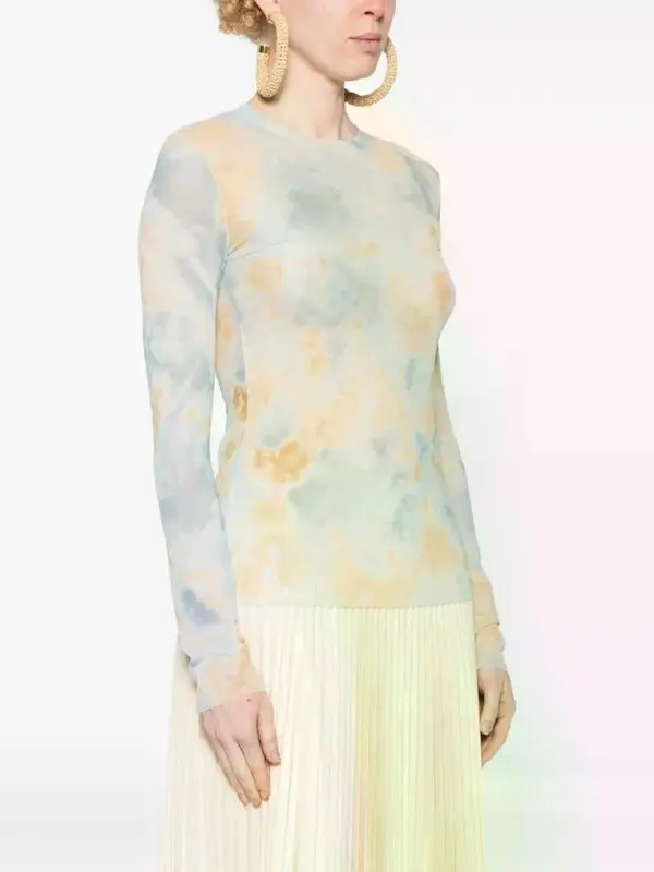 Erika Cavallini Printed Long-sleeve T-shirt