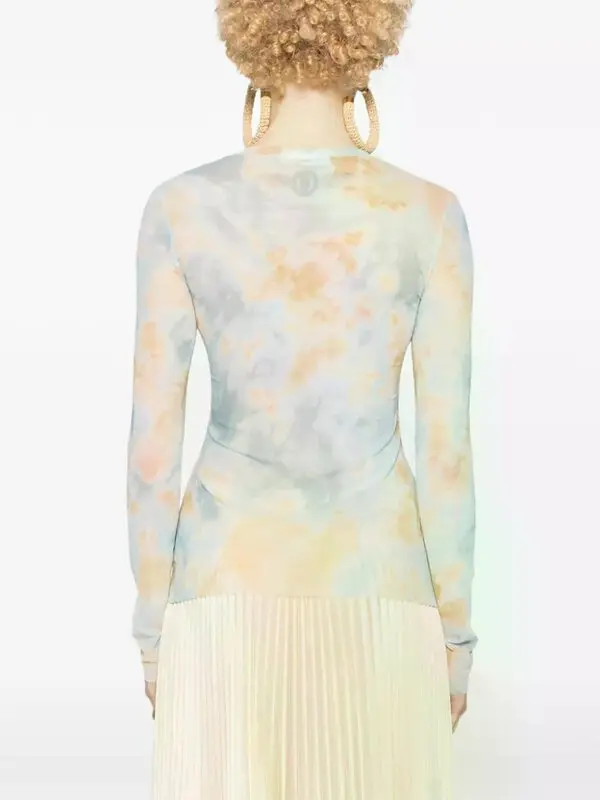 Erika Cavallini Printed Long-sleeve T-shirt