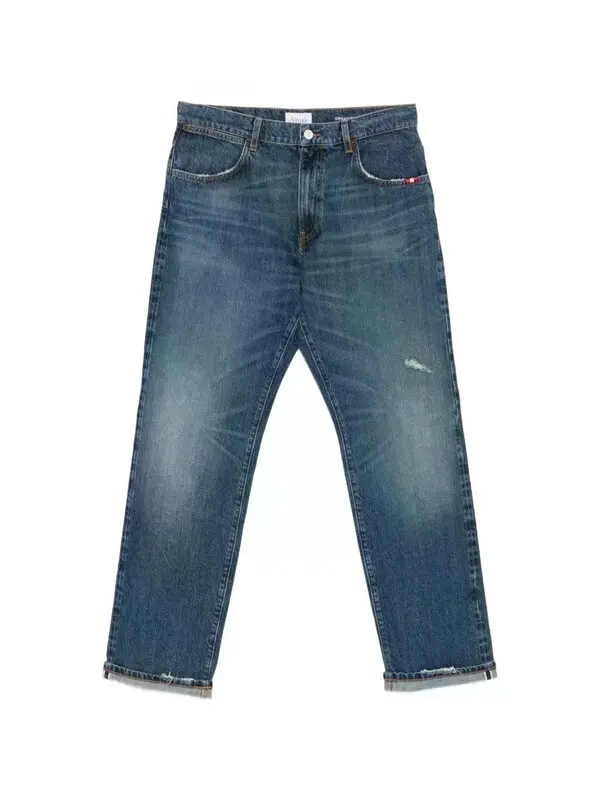AMISH SUPPLIES Distressed Faded Jeans