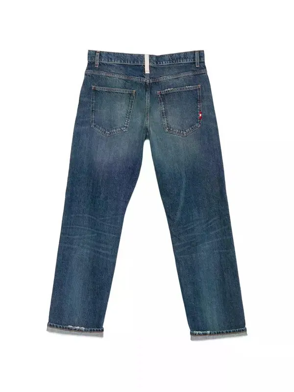 AMISH SUPPLIES Distressed Faded Jeans