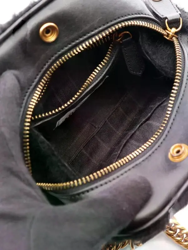 VIVIENNE WESTWOOD Archive Orb Chain Shoulder Bag - Black