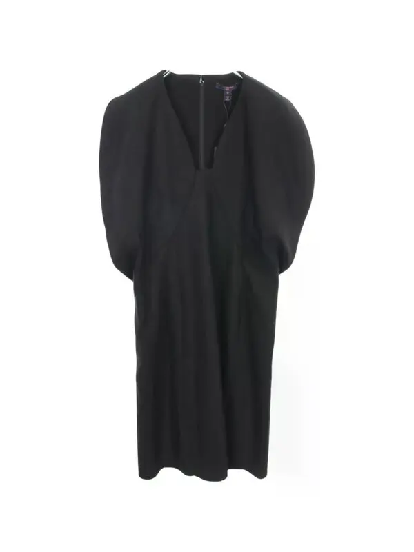 LOUIS VUITTON 2020s Sleeveless V-neck Mini Dress - Black
