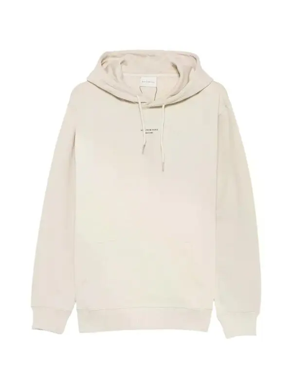 Drole De Monsieur Le Hoodie Slogan-print Drawstring Hoodie