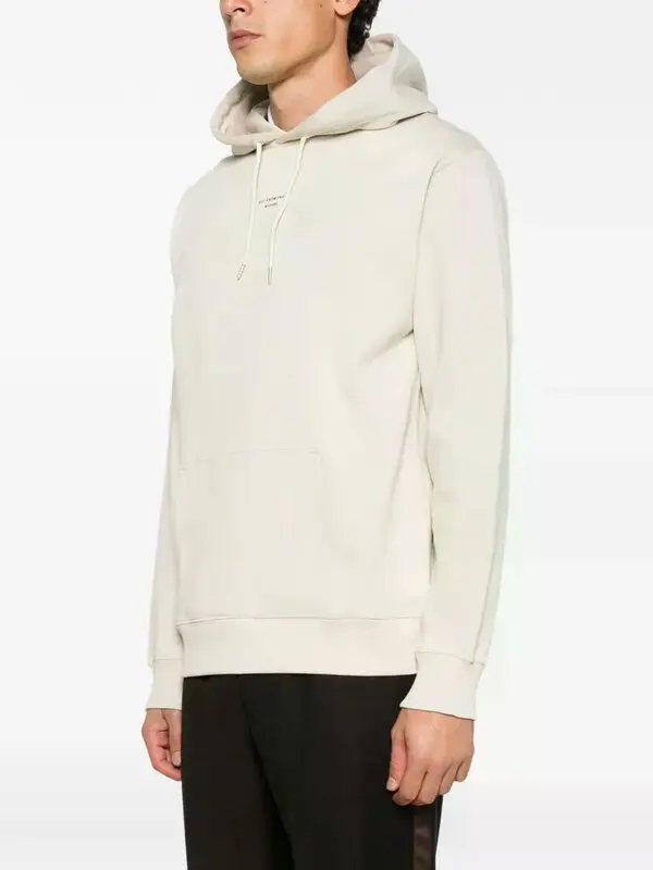 Drole De Monsieur Le Hoodie Slogan-print Drawstring Hoodie