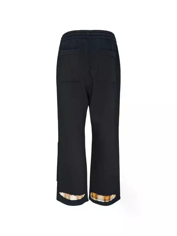 We11Done Repaired-effect Track Pants