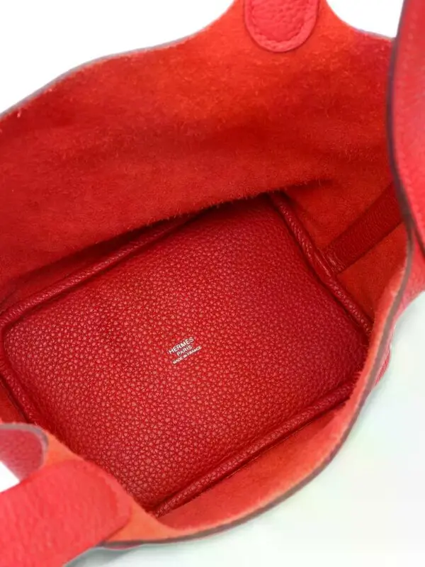 Hermès 2012 Pm Picotin Lock Tote Bag - Red