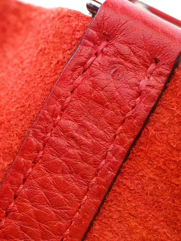 Hermès 2012 Pm Picotin Lock Tote Bag - Red