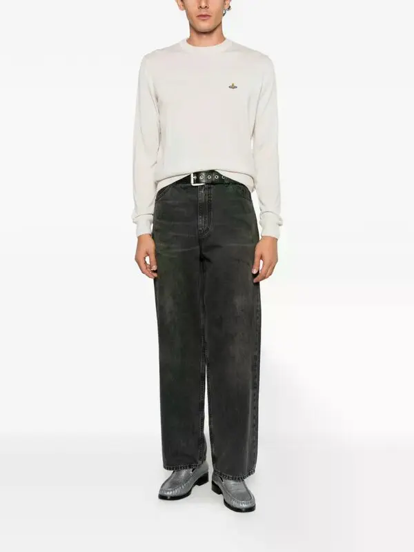 VIVIENNE WESTWOOD Orb-embroidered Sweater
