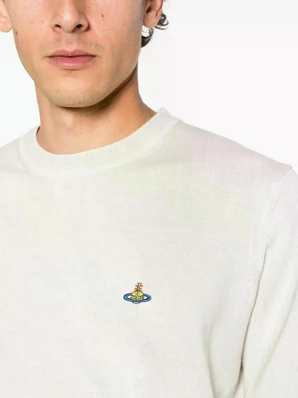 VIVIENNE WESTWOOD Orb-embroidered Sweater