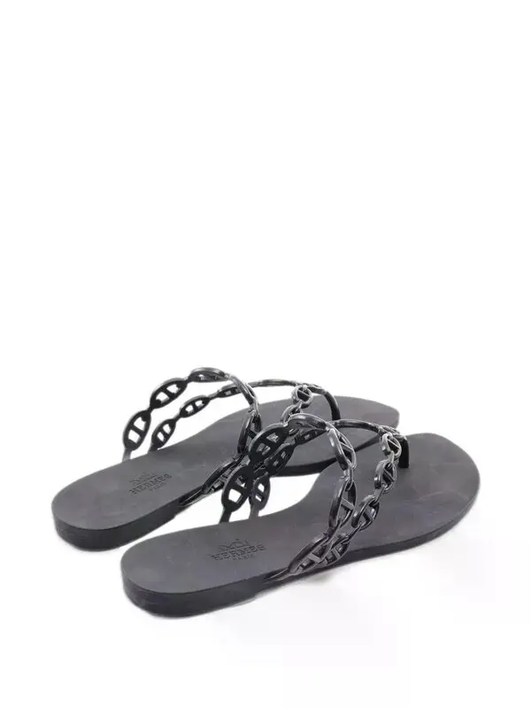 Hermès 2010s Chaîne D'ancre Sandals