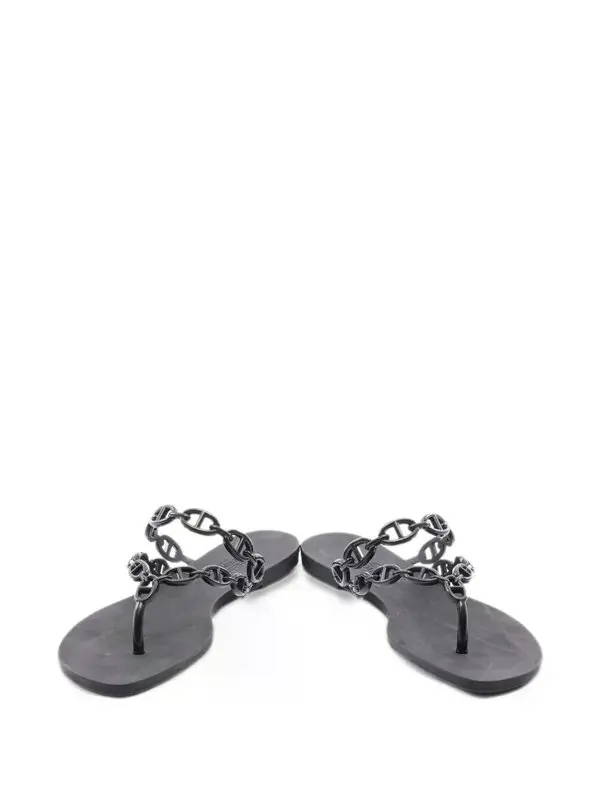 Hermès 2010s Chaîne D'ancre Sandals