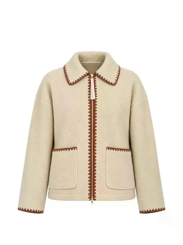 Varley Ruiko Whipstitch-trim Jacket