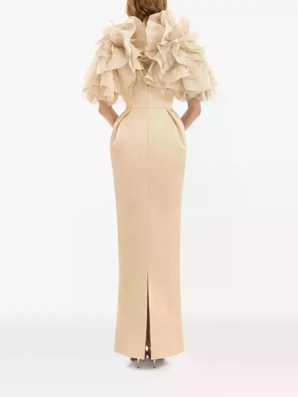 GEMY MAALOUF Ruffled Strapless Dress