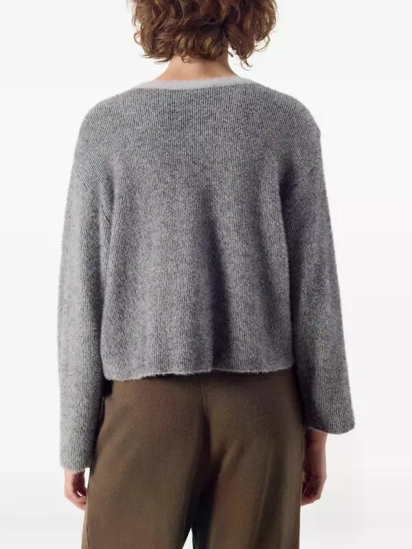 American Vintage Sapowood Contrast-collar Sweater