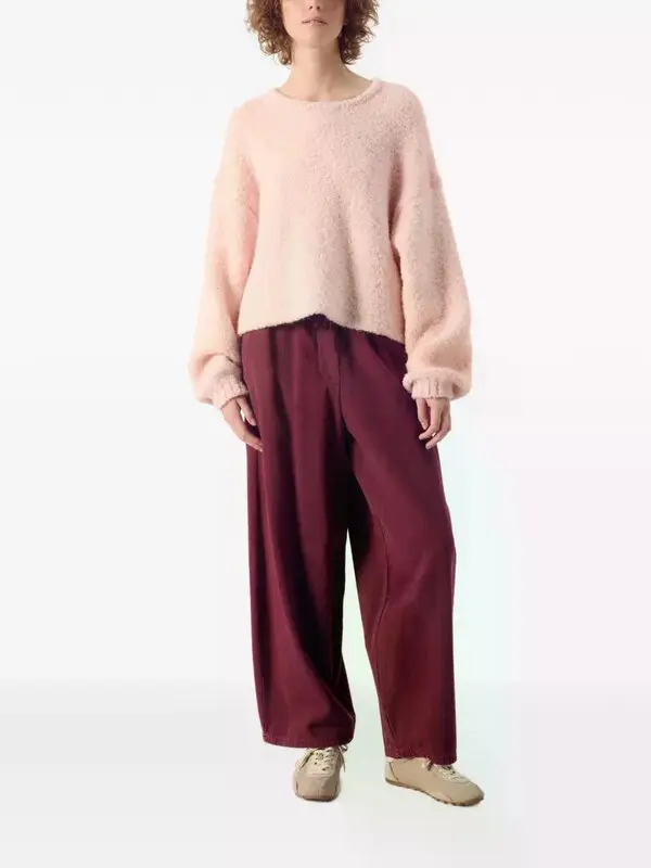 American Vintage Lycaz Drawstring-waist Palazzo Pants