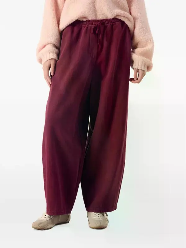 American Vintage Lycaz Drawstring-waist Palazzo Pants