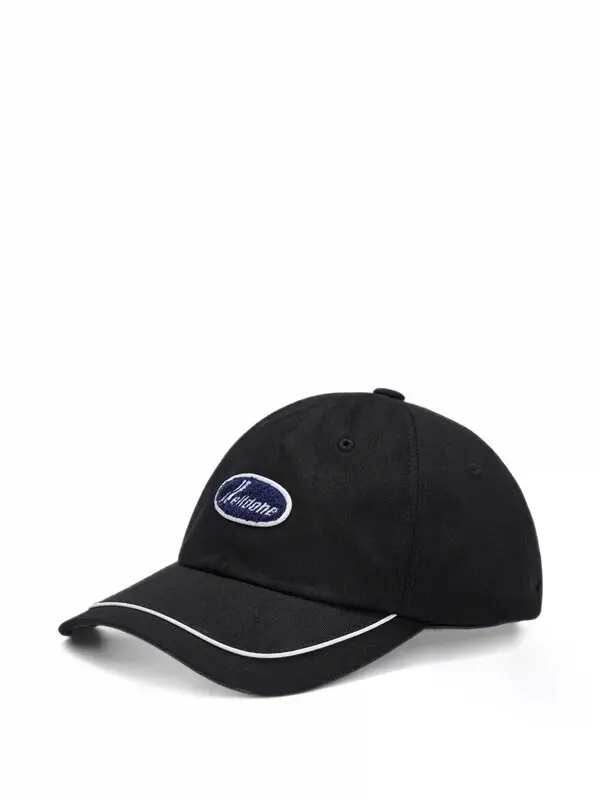 We11Done Logo-patch Piped Baseball Cap