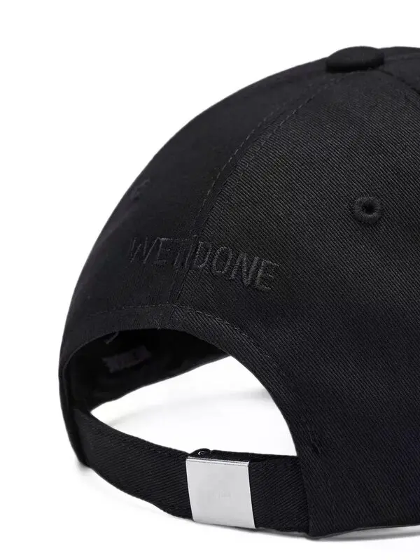 We11Done Logo-patch Piped Baseball Cap