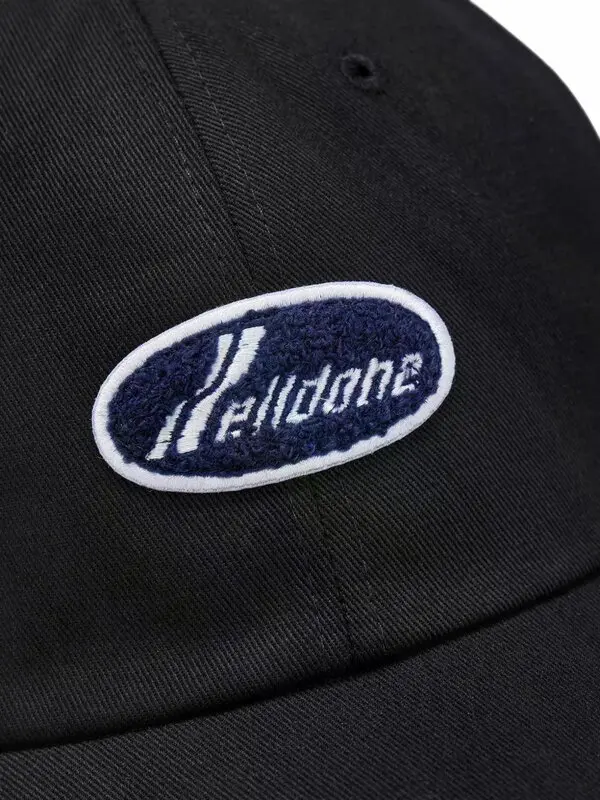 We11Done Logo-patch Piped Baseball Cap