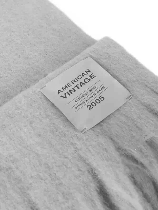 American Vintage Zinaco Fringed Scarf