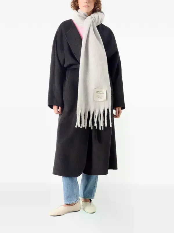 American Vintage Zinaco Fringed Scarf
