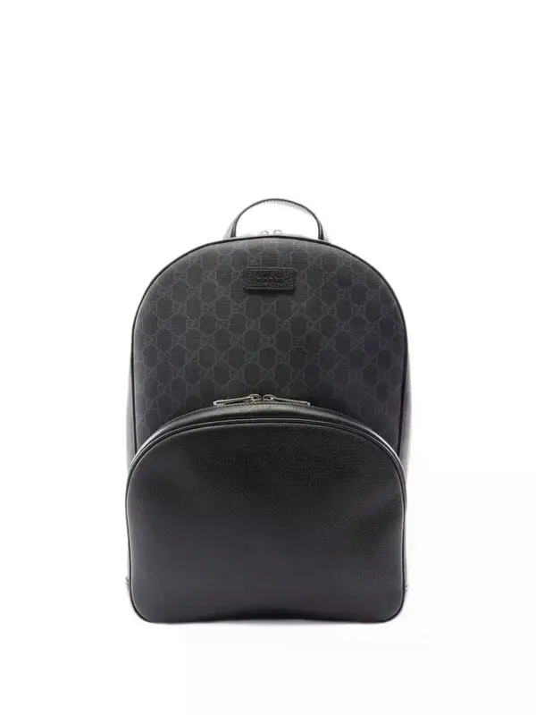 Gucci 2010s Gg Supreme Backpack - Black