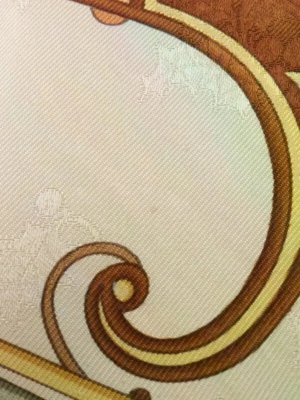 Hermès 2010s 90 Plumes Et Grelots Scarf - Neutrals