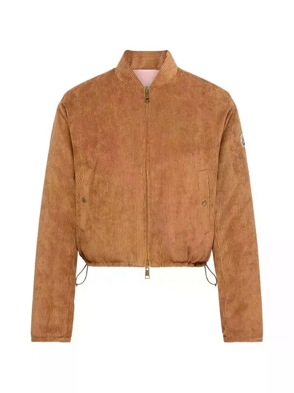 Moncler Corduroy Logo-patch Jacket