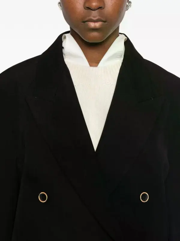 UMA WANG Kobbl Double-breasted Sculptural-sleeve Jacket