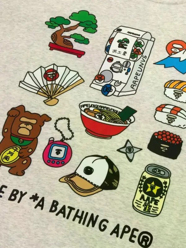 AAPE BY *A BATHING APE Graphic-print Sweatshirt