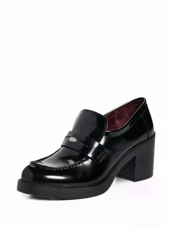 Tory Burch Logo-plaque Platform Loafers