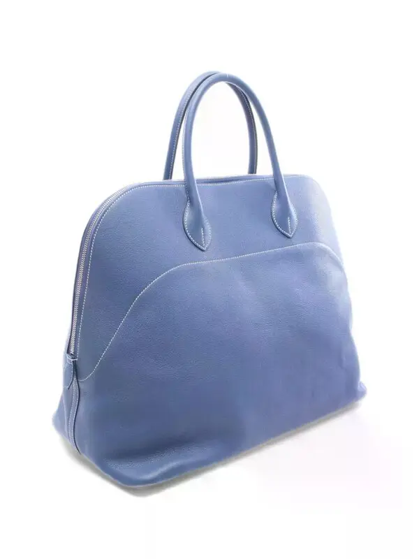 Hermès 2024 45 Bolide Relax Tote Bag - Blue