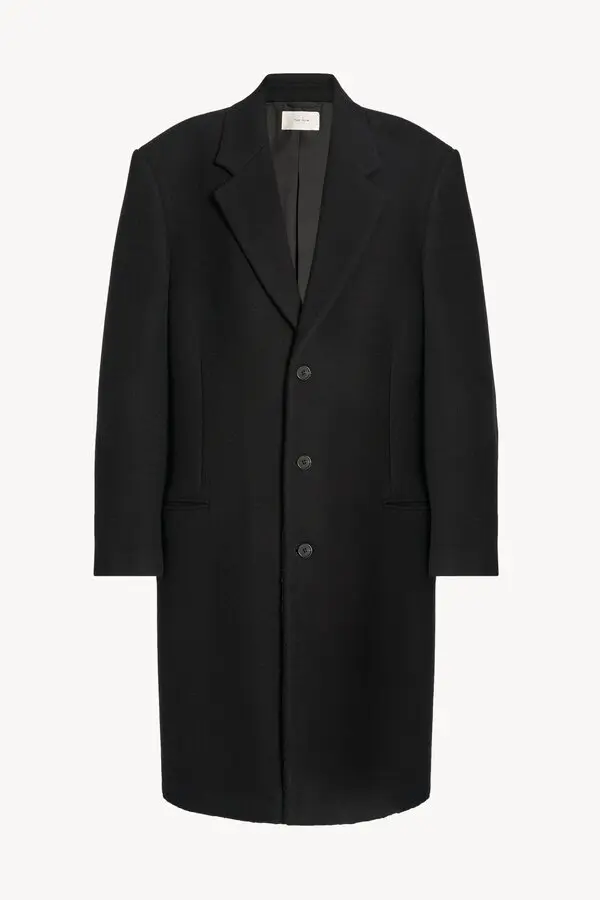 THE ROW Lander Coat - Black