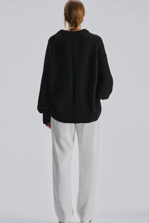 THE ROW Ophelia Sweater - Black