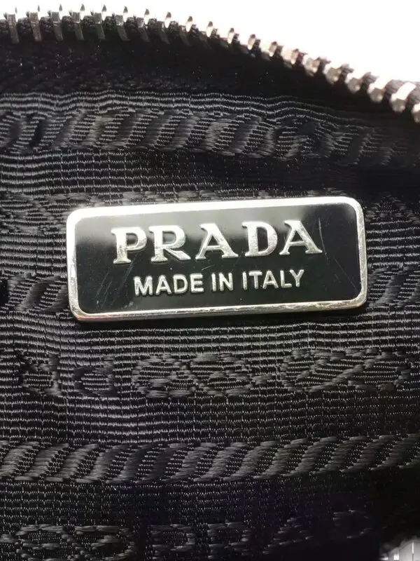 Prada 2010s Triangle-plaque Shoulder Bag