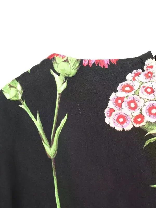 Dolce & Gabbana 2000s Floral-print Midi Dress