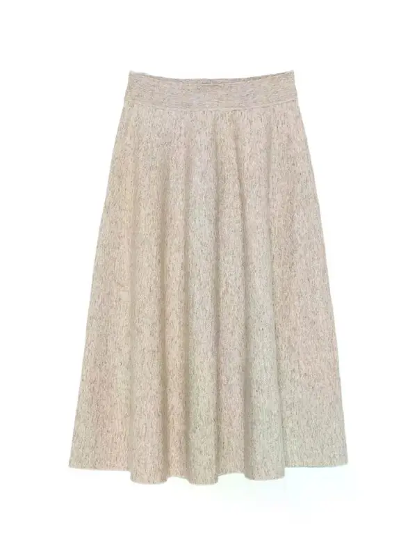 Loro Piana Willow Skirt - Neutrals