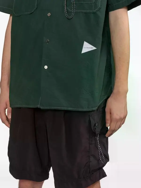 AND WANDER Cargo Pocket Shorts