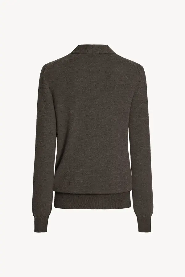 THE ROW Piro Sweater - Nut Brown