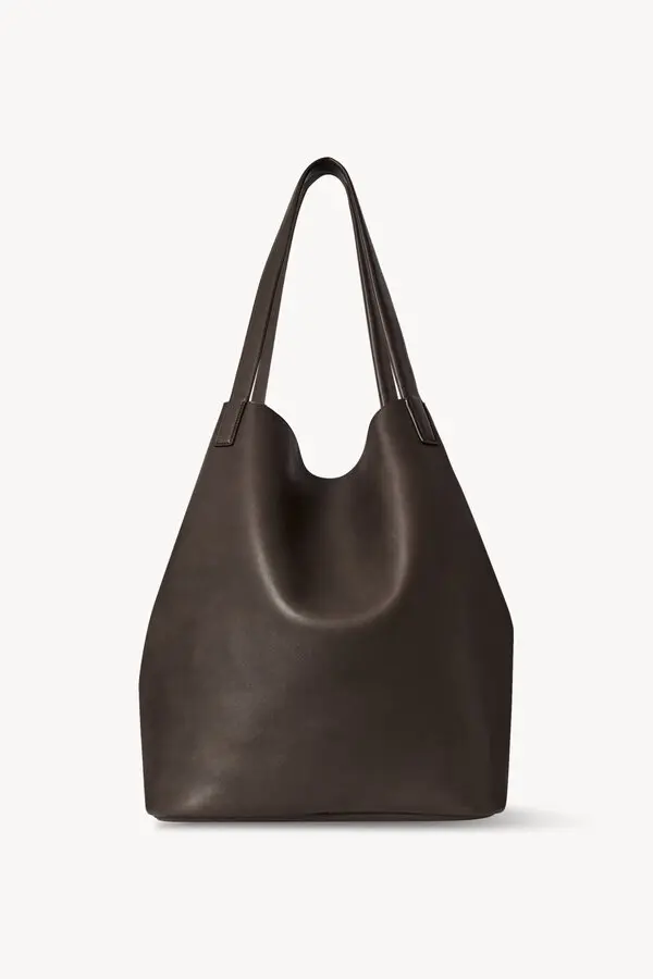 THE ROW Clement Tote Bag - Walnut Shadow