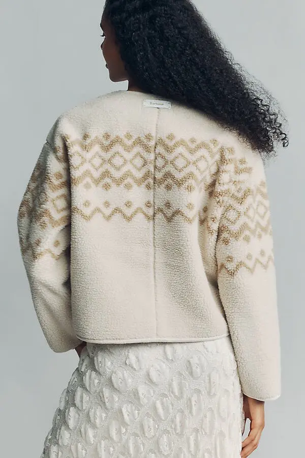 Barbour Ferrisdale Fleece Fair Isle Jacket