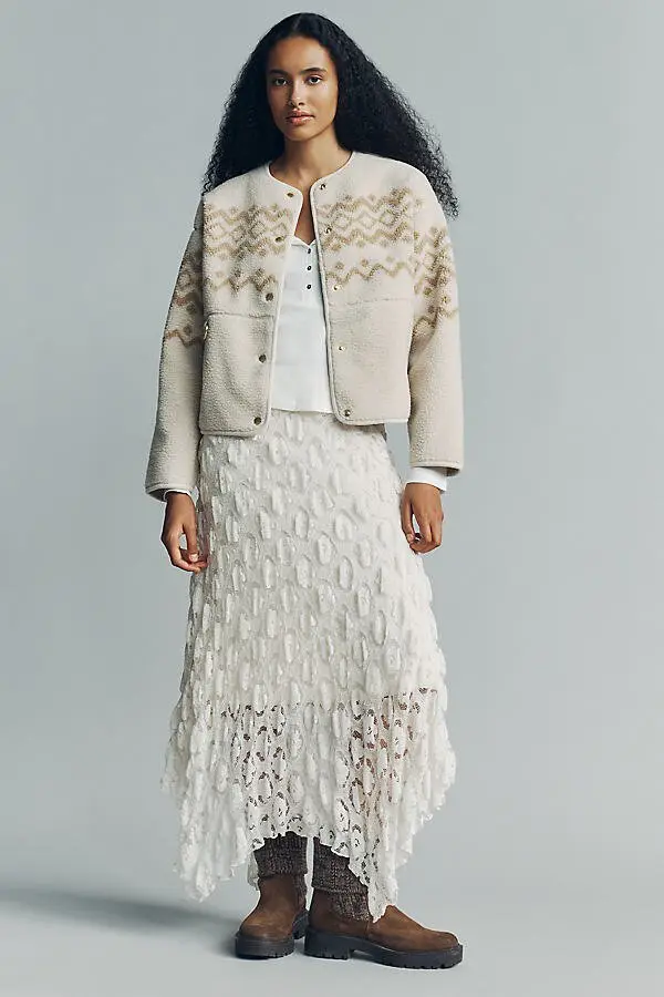 Barbour Ferrisdale Fleece Fair Isle Jacket