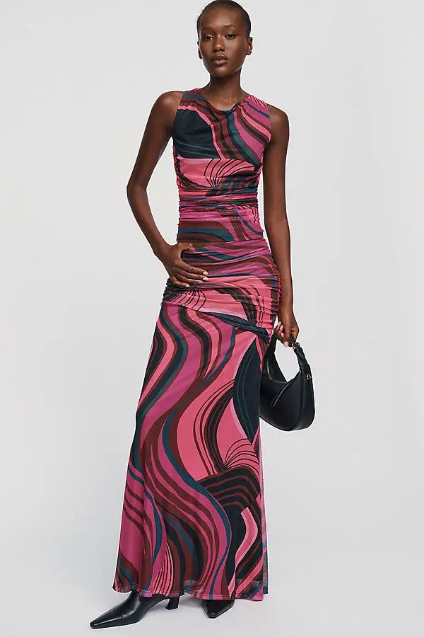 HUTCH Cda Maxi Skirt