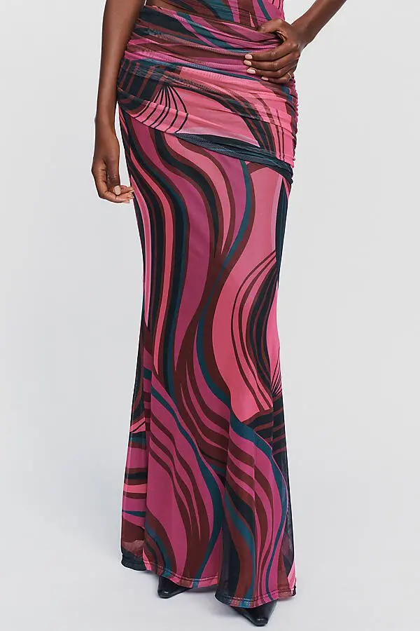HUTCH Cda Maxi Skirt