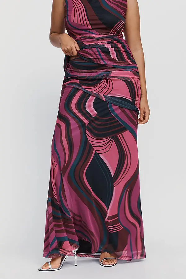 HUTCH Cda Maxi Skirt