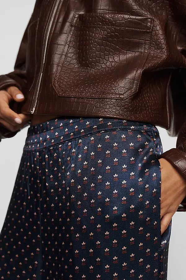 Anthropologie Sat Frged Pull On Pants